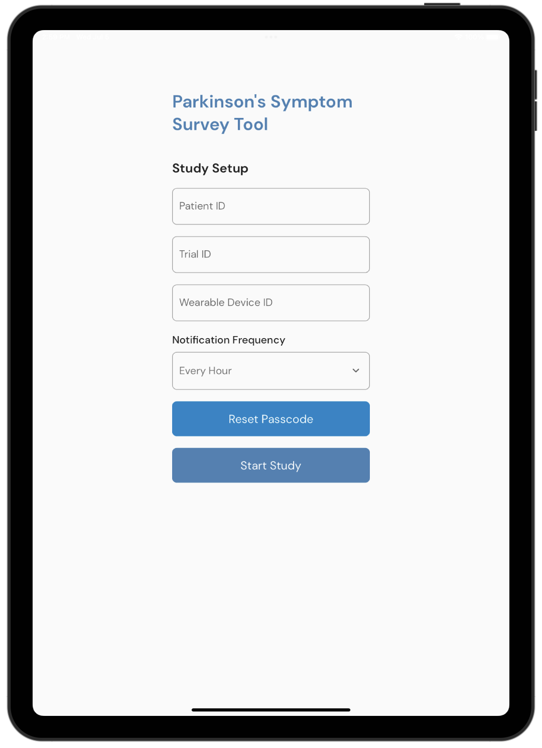 Parkinson’s WoQ-19 Survey Application | Community Health Cloud ...