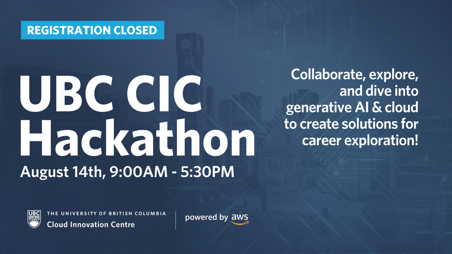 UBC CIC Summer GenAI Hackathon 2025